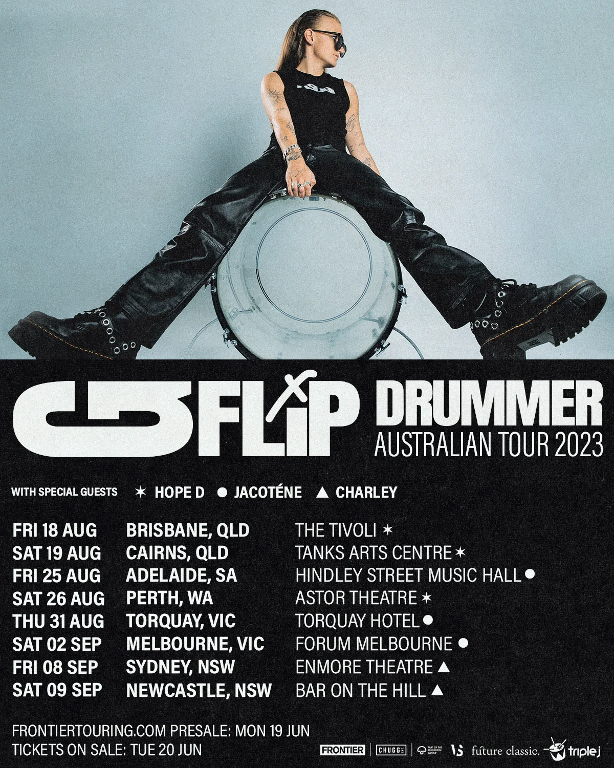 G FLIP announces ‘DRUMMER’ Australian tour | August/September 2023 ...