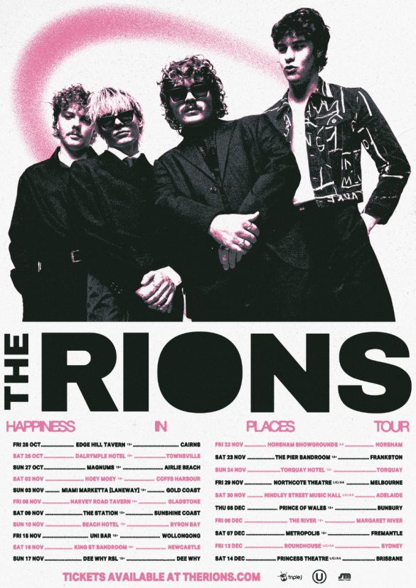 The Rions Unveil New EP, Announce Aus Tour | The Partae