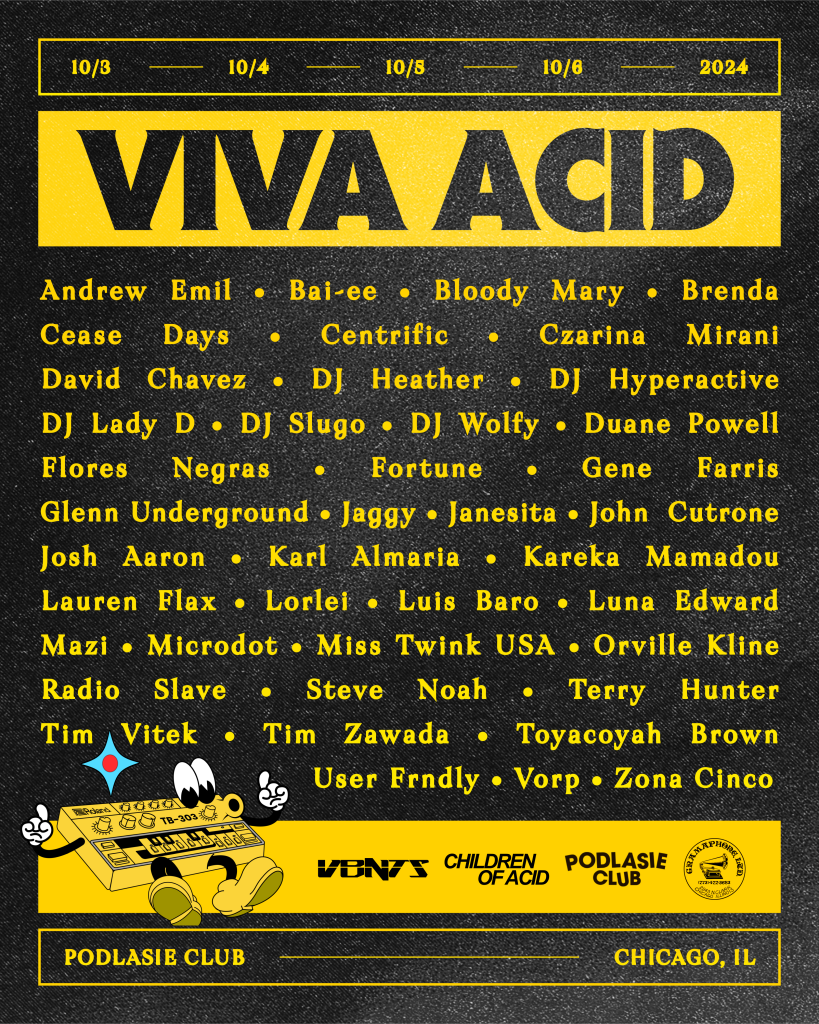 Viva Acid Pays Homage to Chicago’s Acid House Scene | The Partae