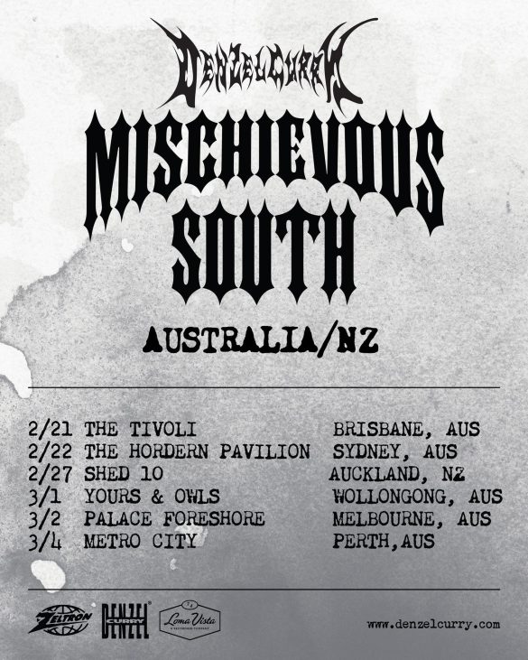 Denzel Curry Unleashes Mischievous South Tour 2025 | The Partae