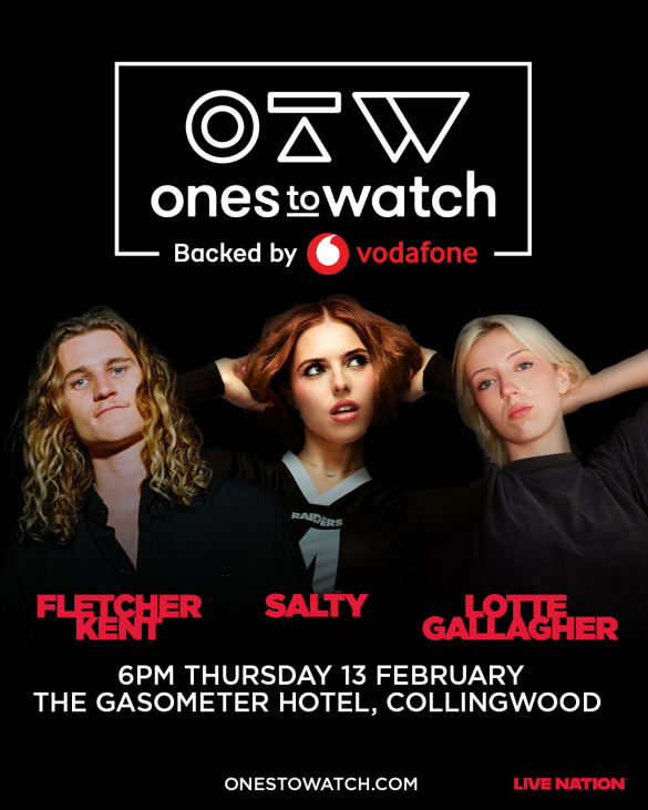 LIVE NATION’S ONES TO WATCH BACKED BY VODAFONE KICKS OFF THE 2025 ...