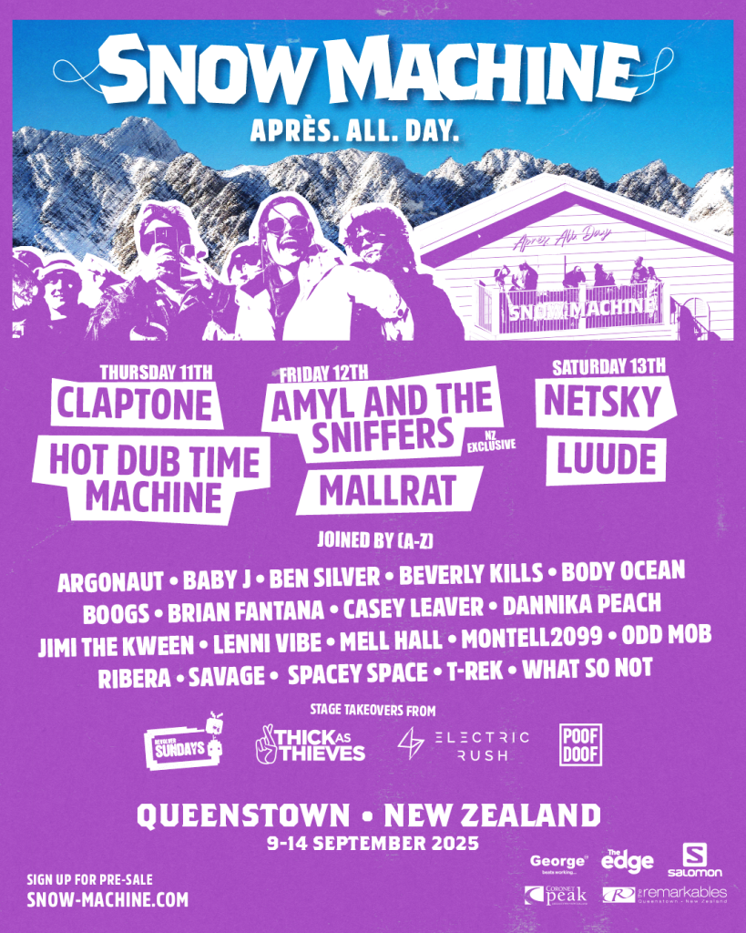 Snow Machine returns to Queenstown in 2025 for 4 days | The Partae