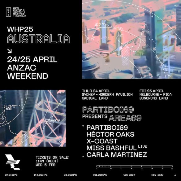 THE WAREHOUSE PROJECT RETURNS TO AUSTRALIA | The Partae
