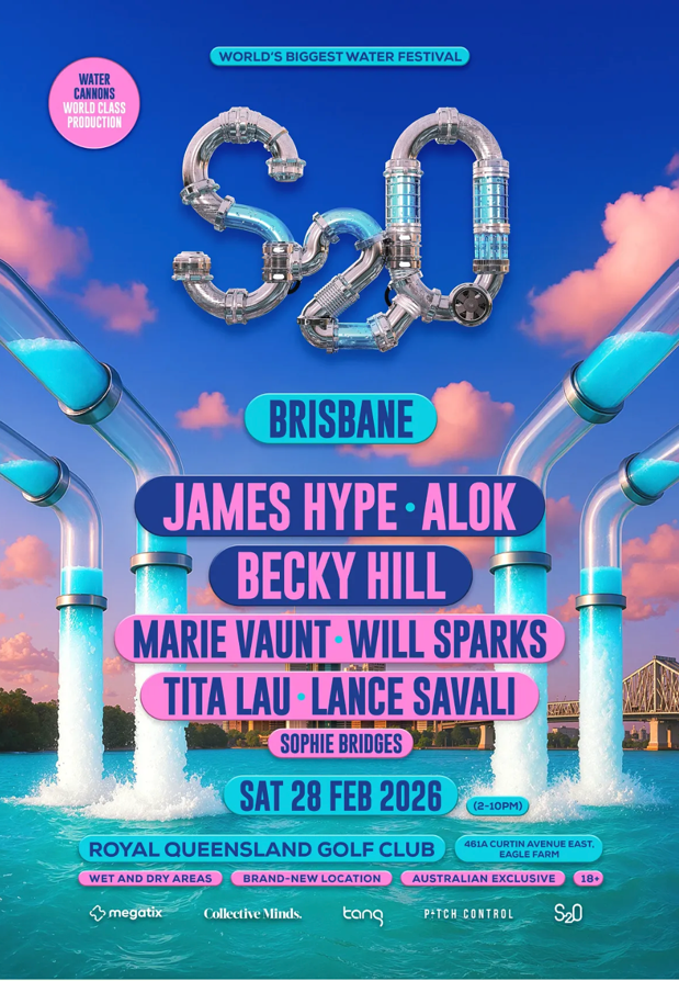 World’s Biggest Water-Themed EDM Festival “S2O” Splashes into Australia in 2026 | The Partae